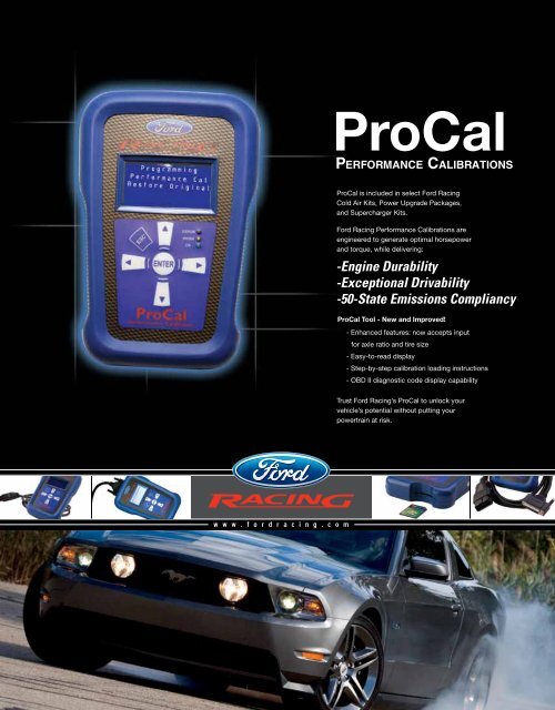 ProCal - Ford Racing