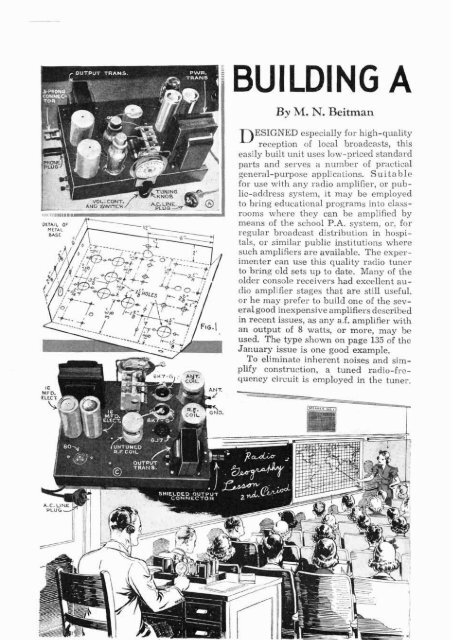 How to Build a Radio Tuner - Vintage Projects