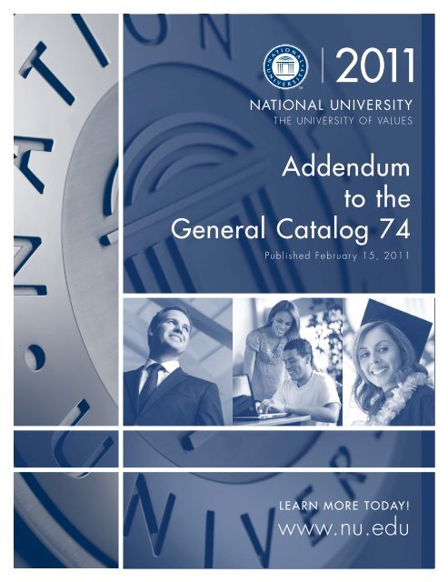 Catalog 74 Addendum A - National University