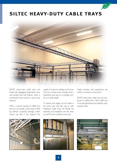 SILTEC CABLE TRAY SYSTEM