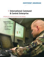 Brochure - Northrop Grumman Corporation