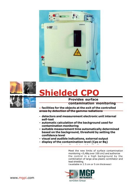 SHIELDED CPO Surface Contamination Monitoring