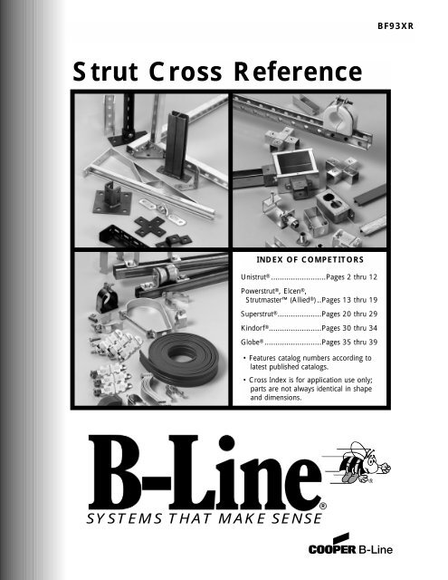 Cooper B-Line - Dixie Construction Products