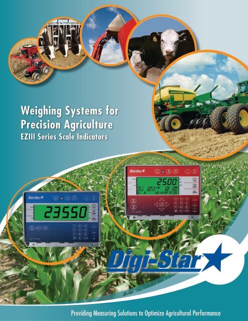 Weighing Systems for Precision Agriculture - Digi-Star
