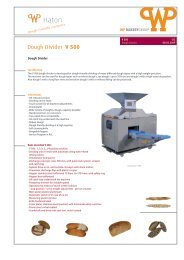 Commercial Dough Divider and Rounder
