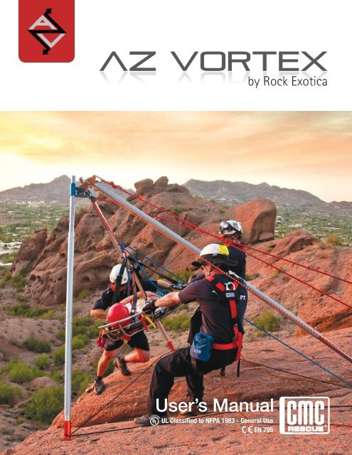 Arizona Vortex User's Manual 2012 English - Rescue Response Gear