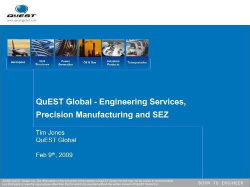 QuEST Global - Engineering Services, Precision Manufacturing and ...