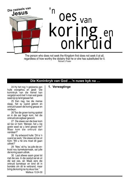 05 Oes van koring en onkruid PM.pdf - Mosaiek