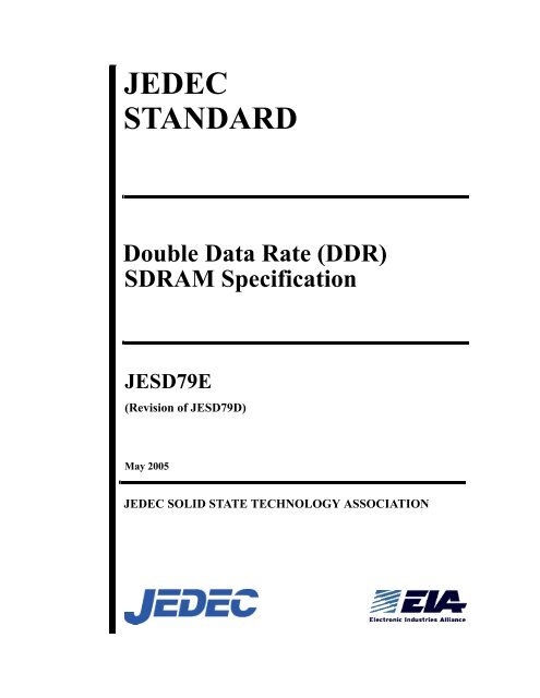 JEDEC STANDARD