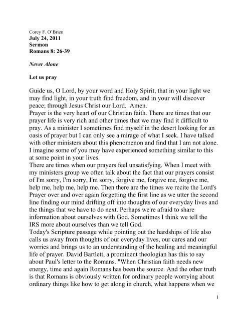 Guide us, O Lord, by your word and Holy Spirit, that in your light we ...