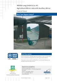 MEKRA Lang Mirror and Camera System Light Commercial Vehicles