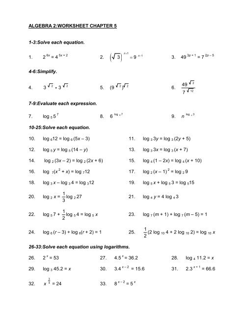 Wkst Ch 5 Wkst Ch 5