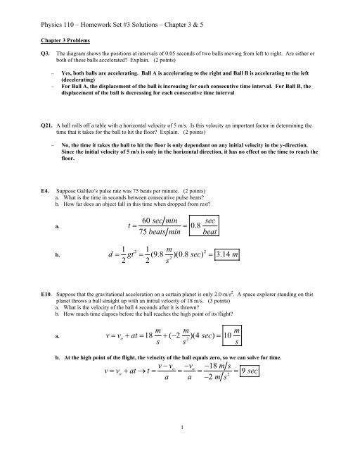 HW3 - Davidson Physics