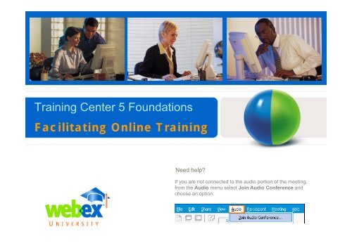 WebEx training