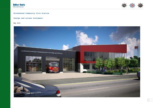 Birkenhead Community Fire Station Design and access statement