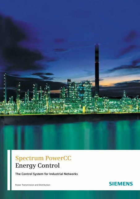 Spectrum PowerCC Energy Control - Siemens