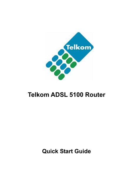 Telkom ADSL 5100 Router