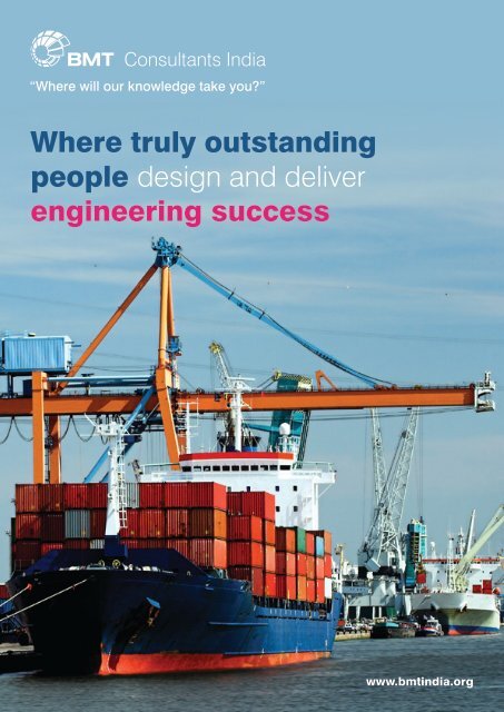 BMT Consultants India Company Brochure