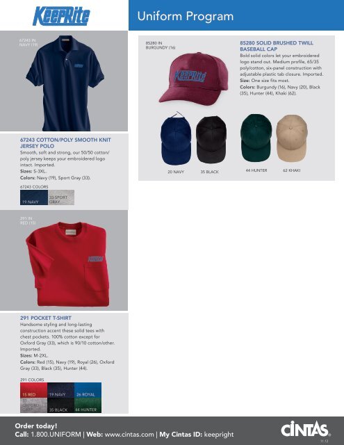 Uniform Program 66528 IN