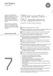 Form K16 - Application for an Official Search ... - Land Registry