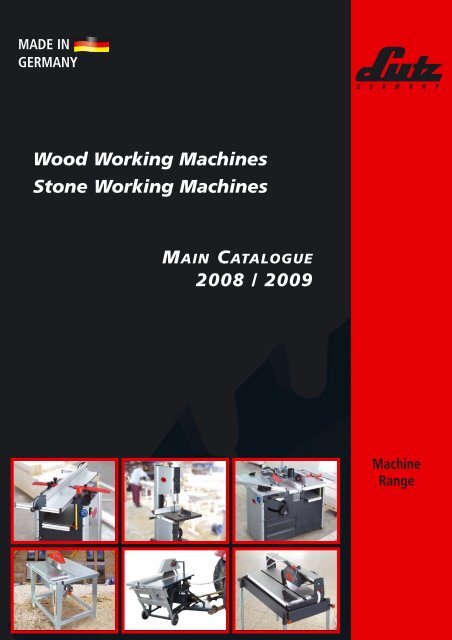 NEW - LUTZ MASCHINEN