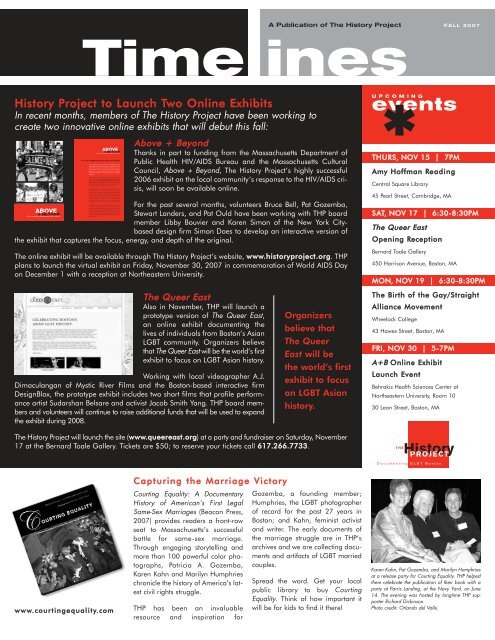 Fall 2007 - The History Project