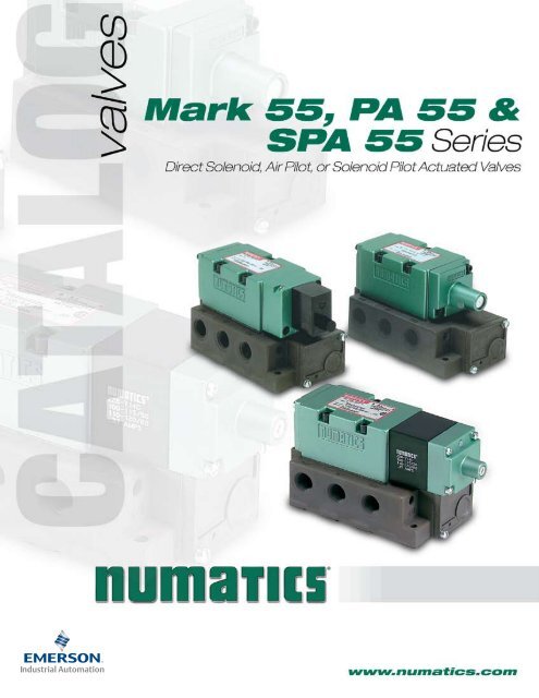 View Mark 55, SPA 55 & PA 55 Series Catalog - Numatics ...