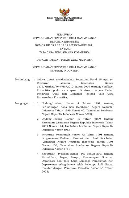 versi PDF - Badan POM