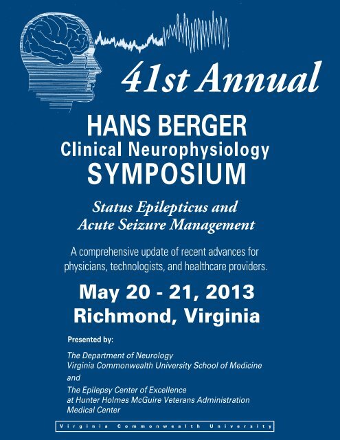Conference Agenda - Virginia Commonwealth University Health ...