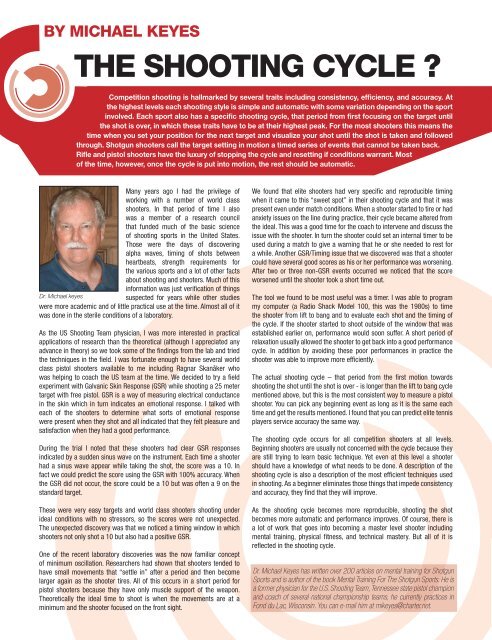 Interview with - Monard Shooting