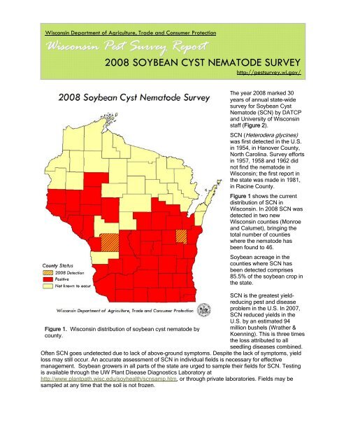 Wisconsin Pest Survey Report
