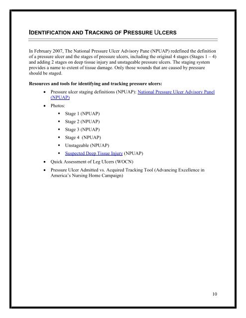 IDENTIFICATION AND TRACKI