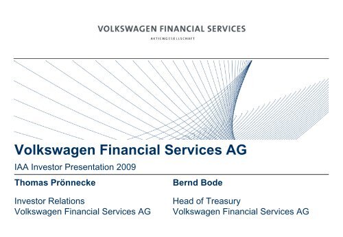 Volkswagen Financial Services AG