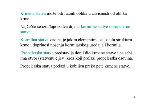 Pramčana ana statva se n