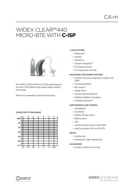 C4-m data sheet (English)