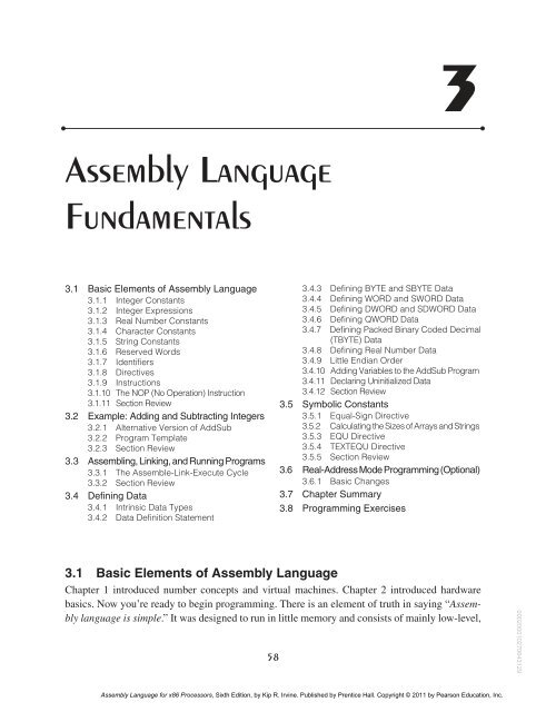 Chapter 3 - Pearson Learning Solutions