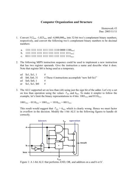 Computer Organization and Structure - Computer Graphics Laboratory