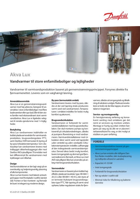 Akva Lux - Danfoss Redan A/S