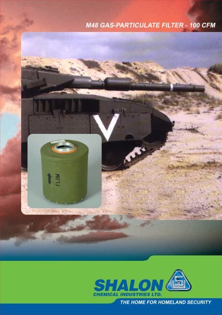 m48 gas-particulate filter - 100 cfm - Shalon Chemical Industries