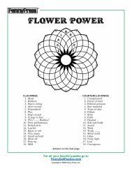 Stretch Letters - PennyDellPuzzles