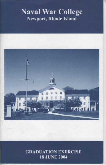June 18, 2004 - US Naval War College