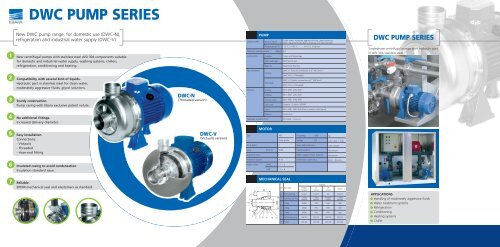 ebara dwc literature - Prestige Pumps Ltd.