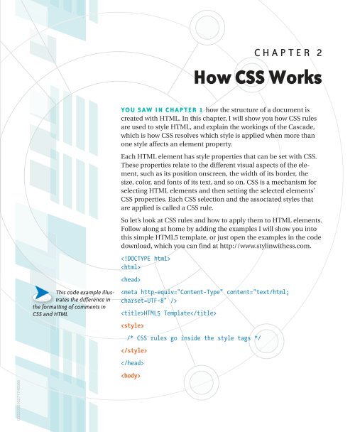 How CSS Works - Pearson Learning Solutions