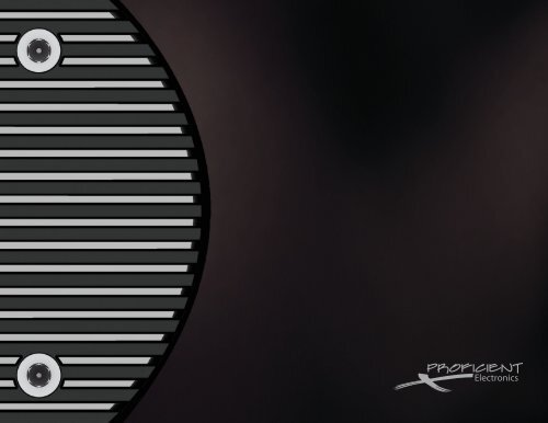 Electronics - Proficient Audio Systems