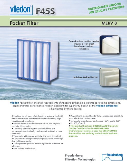 F45S - Freudenberg Filtration Technologies