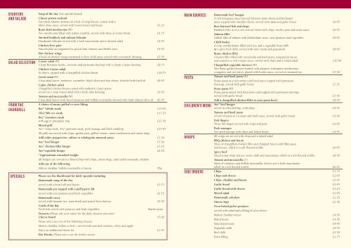 Ramblewood Inn Menu - Abacus Hotels