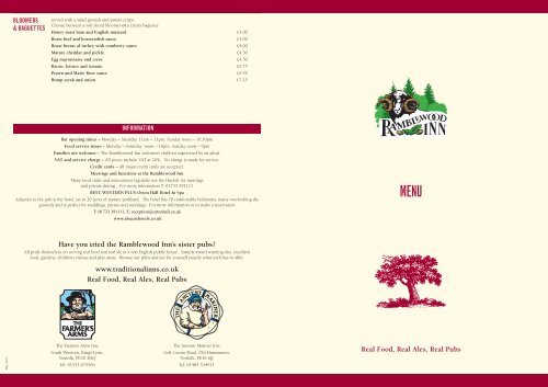 BLOOMERS & BAGUETTES serv