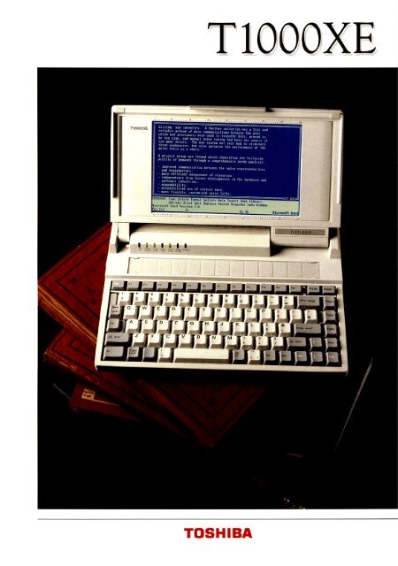 T1000XE - Toshiba