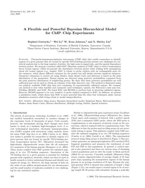 Full Paper - X. Shirley Liu Lab - Harvard University