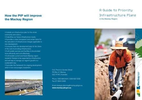 A Guide to Priority Infrastructure Plans - Mackay Regional Council